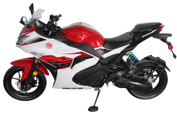 200cc Gas Motorcycle Super Sports 200 with CVT Auto Tranny, 14 inch ...