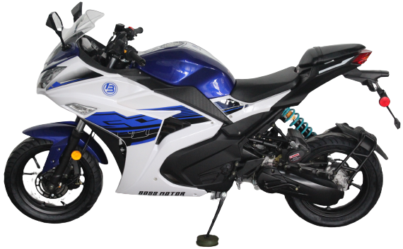 200cc Gas Motorcycle Super Sports 200 with CVT Auto Tranny, 14 inch ...