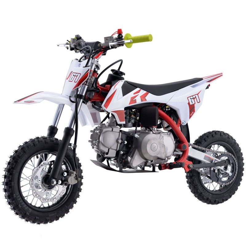 110cc Dirt Bike RF ZOOME K1-110 with Automatic Transmission, Electric ...